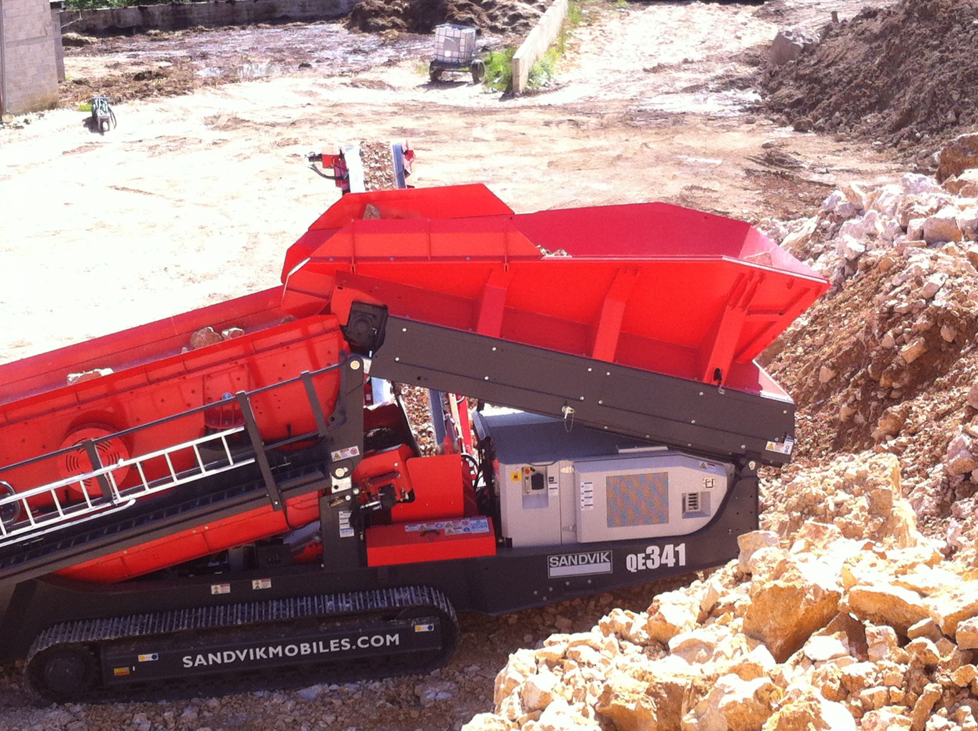 QE341 Scalpeurs Sandvik - Installations Mobiles Neuves