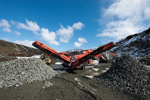 QE341 Scalpeurs Sandvik - Installations Mobiles Neuves