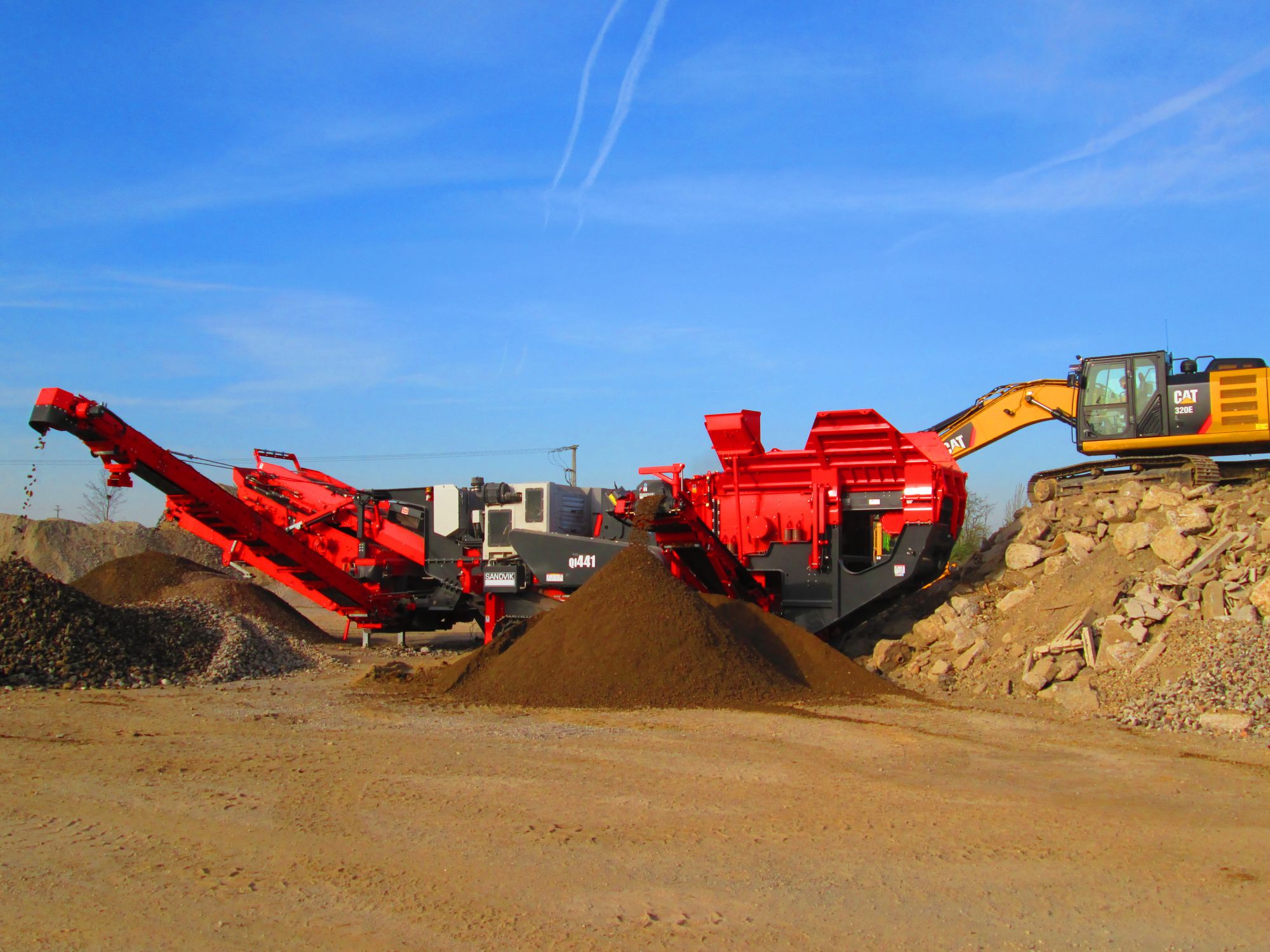 QI441 Concasseurs Sandvik - Installations Mobiles Neuves