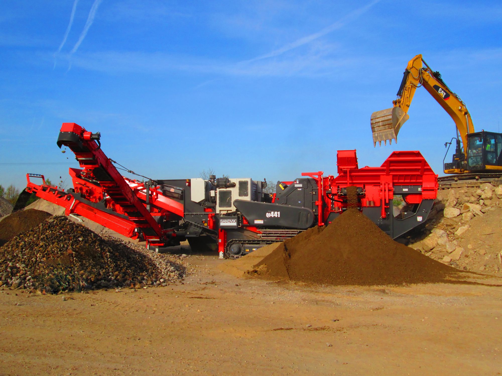 QI441 Concasseurs Sandvik - Installations Mobiles Neuves