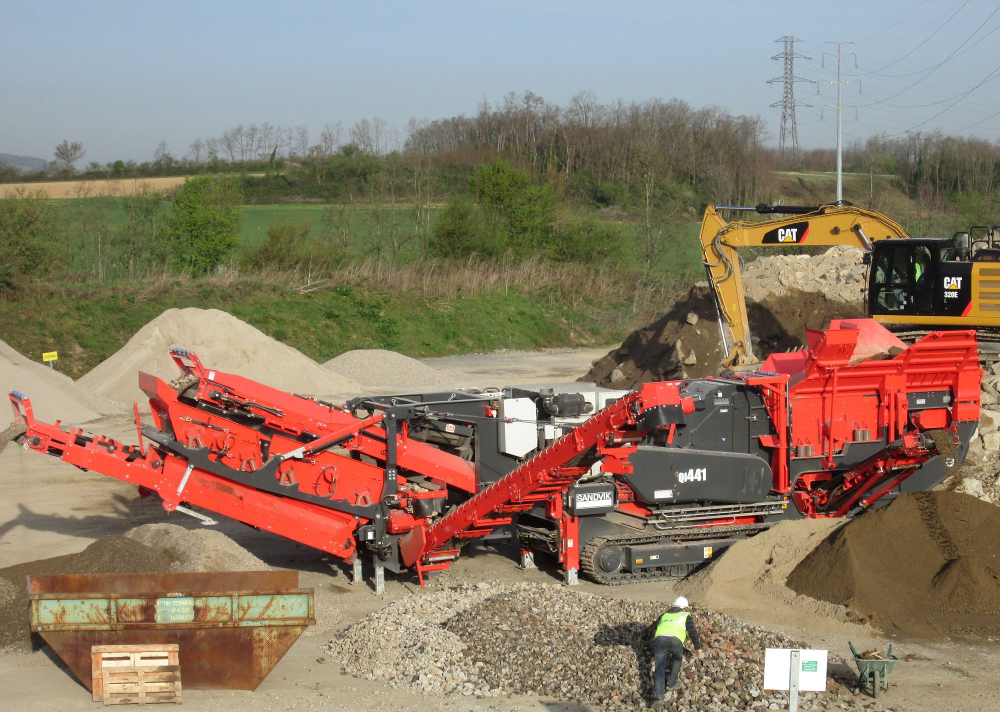 QI441 Concasseurs Sandvik - Installations Mobiles Neuves
